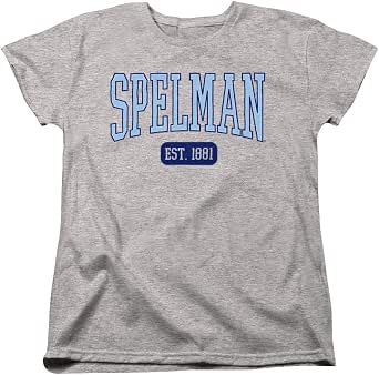 Amazon.com: Spelman College Official Est. Date Women's T Shirt,Athletic ...