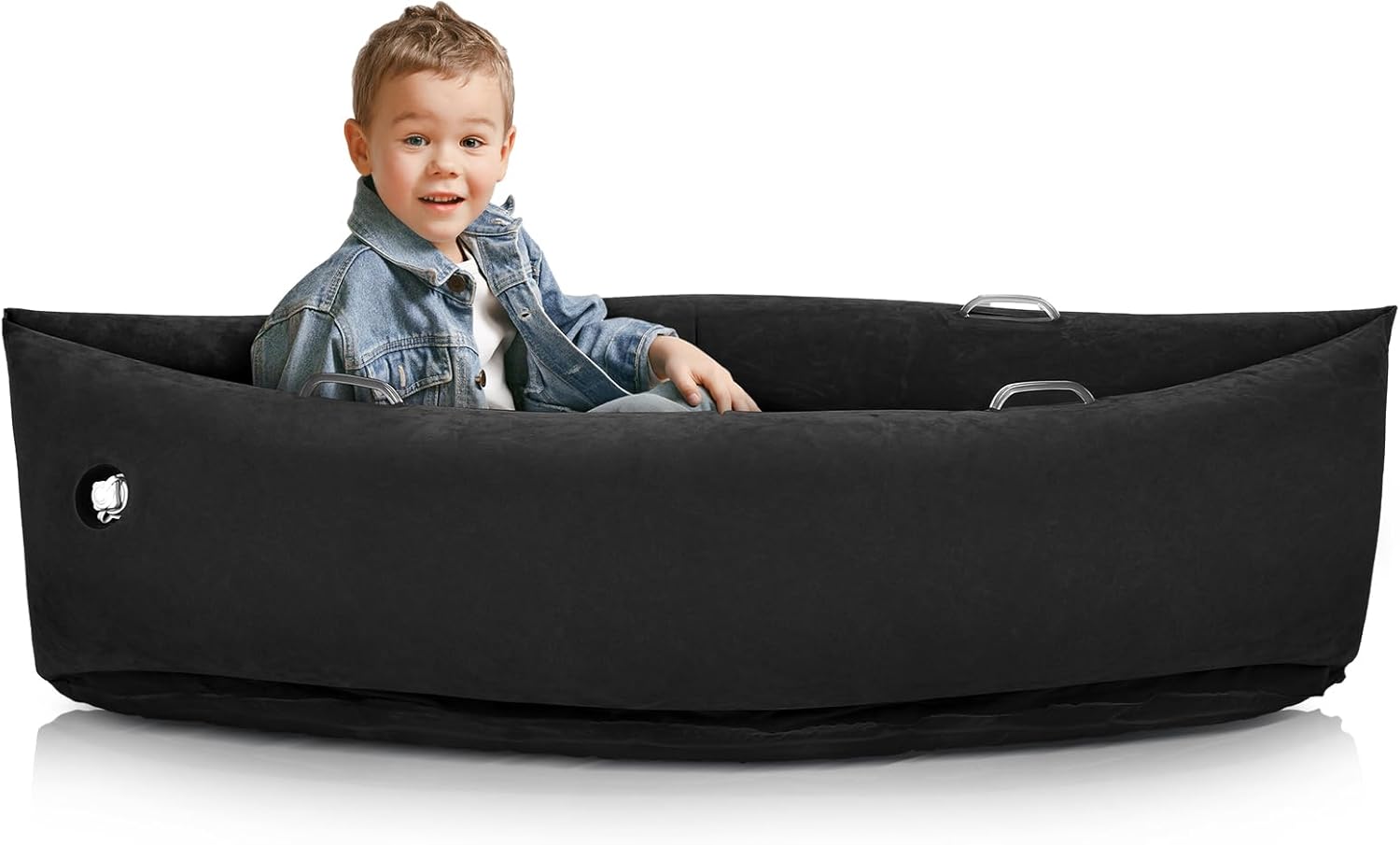 Ripeng Comfy Sensory Chair for Kids Inflatable Sensory Seating Pea Pod ...