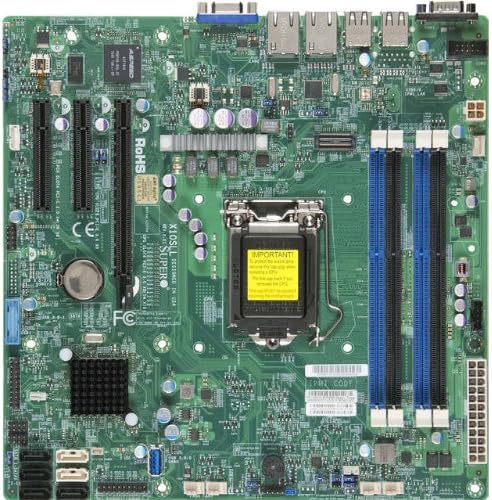 Amazon.com: Supermicro X10SLL-F Xeon E3 LGA1150 DDR3 ECC C222 6SATA ...
