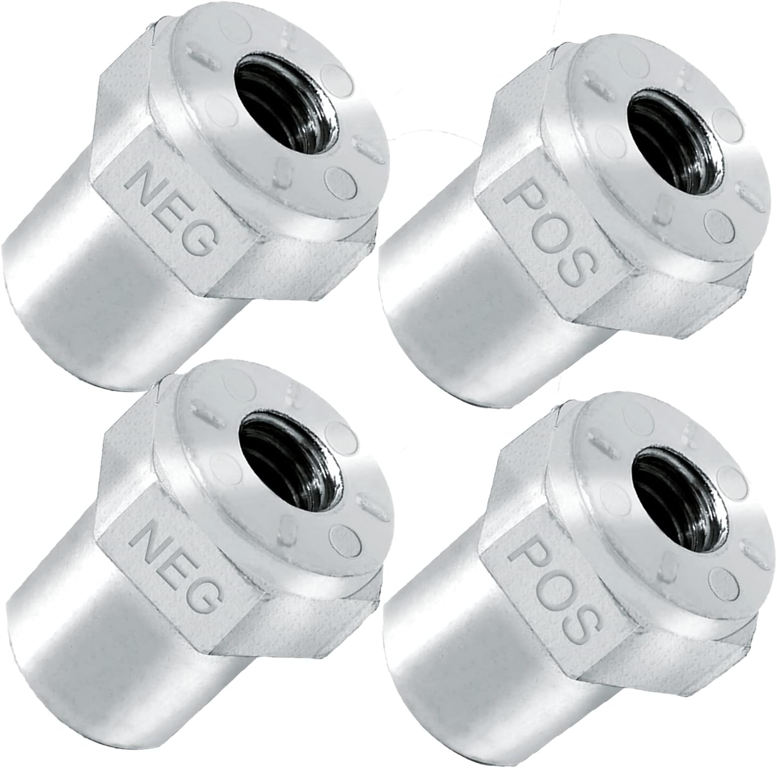 Amazon.com: Car Battery Post Adapter: 4Pcs Side Post to Top Post ...