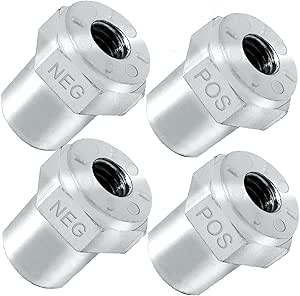 Amazon.com: Car Battery Post Adapter: 4Pcs Side Post to Top Post ...