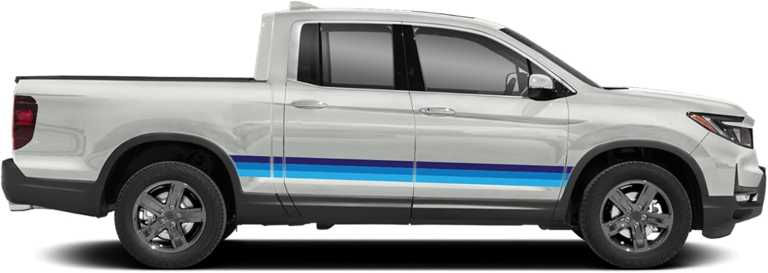 Amazon.com - Retro Lines Stripes Graphic Stickers Decals Compatible ...