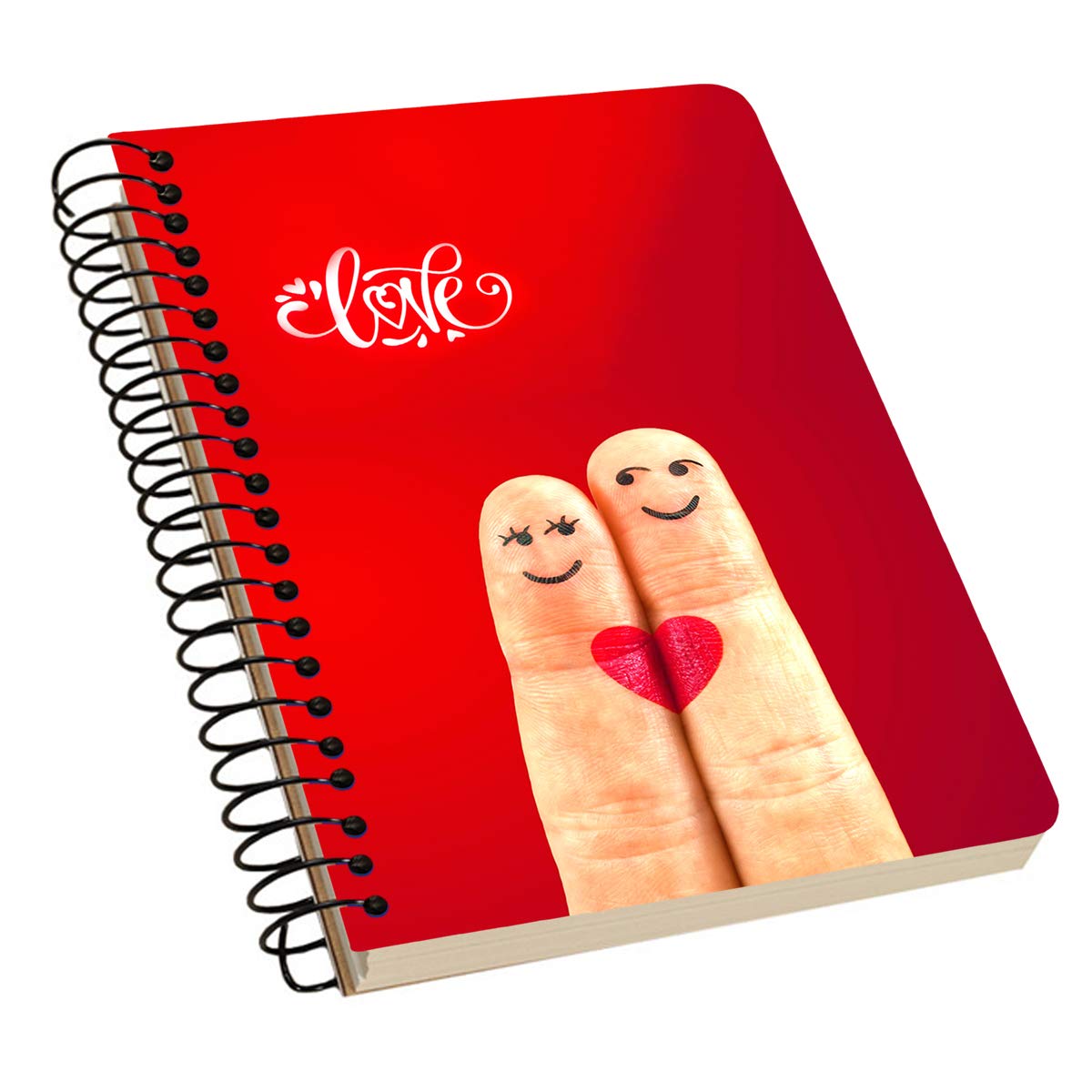 Ape Valentine Day Special Spiral Bound Notebook, Single Rule Notebook ...