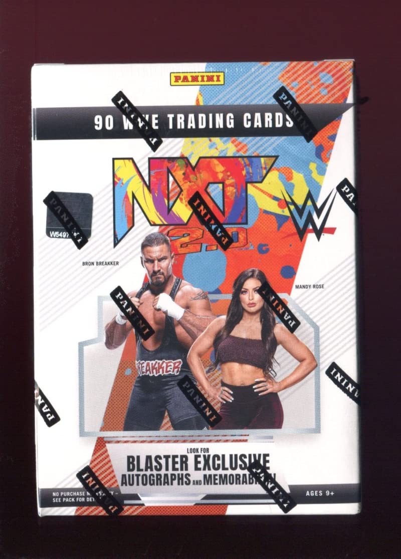 Buy 2022 PANINI WWE NXT 2.0 WRESTLING FACTORY SEALED BLASTER BOX 90 ...