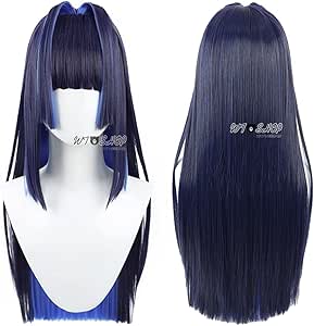 Amazon.co.jp: WTSHOP Virtual Liver hololive Aurora Crony Cosplay Wig ...