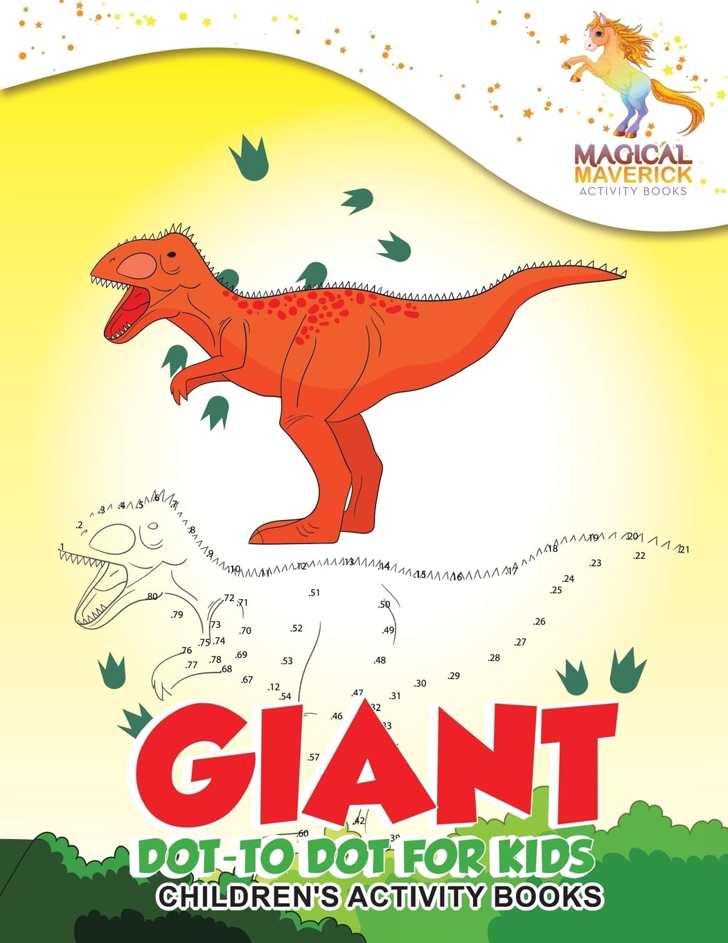 Giant Dot-to Dot for Kids: Children's Activity Books: Maverick, Magical ...