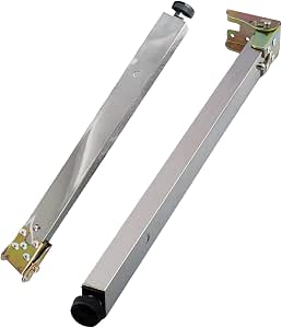 FaIruo Stainless Steel Folding Dining Table Legs, Adjustable Lift Rod ...