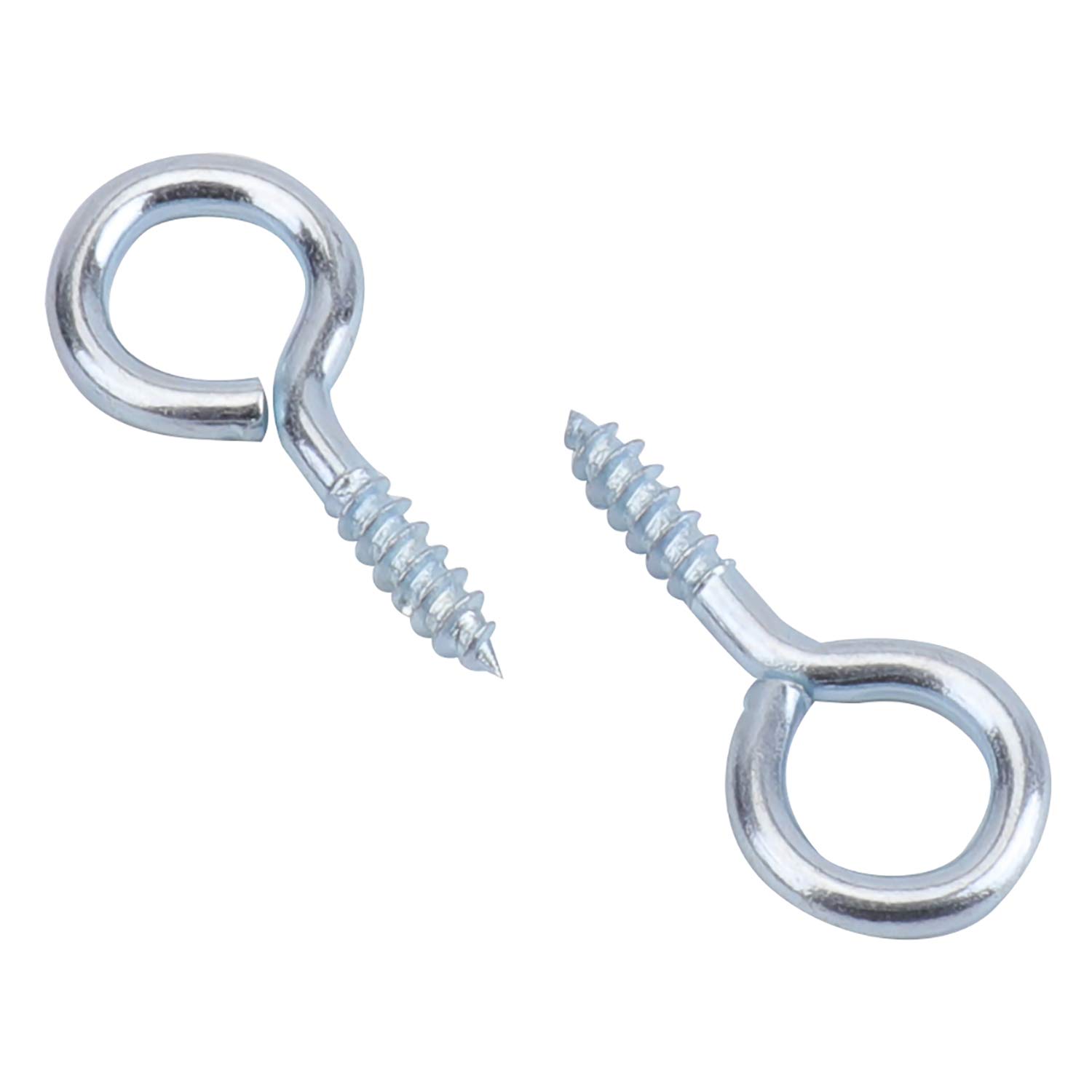Snapklik.com : 500 Pack 1 Inch Small Screw Eye, Metal Eye Shape Screw ...