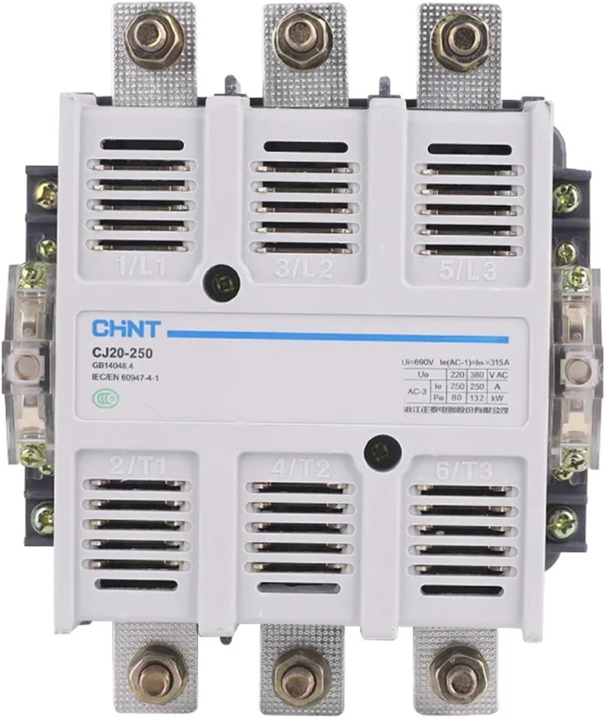 Amazon.com: NMLAFS AC contactor CJ20-250 250A 220V/380V Crane Motor contactor (Size : CJ20-250 ...