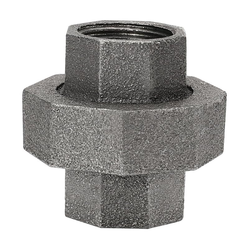 Snapklik.com : 1/2" Pipe Fittings Union - Home Expert 4 Pack Malleable ...