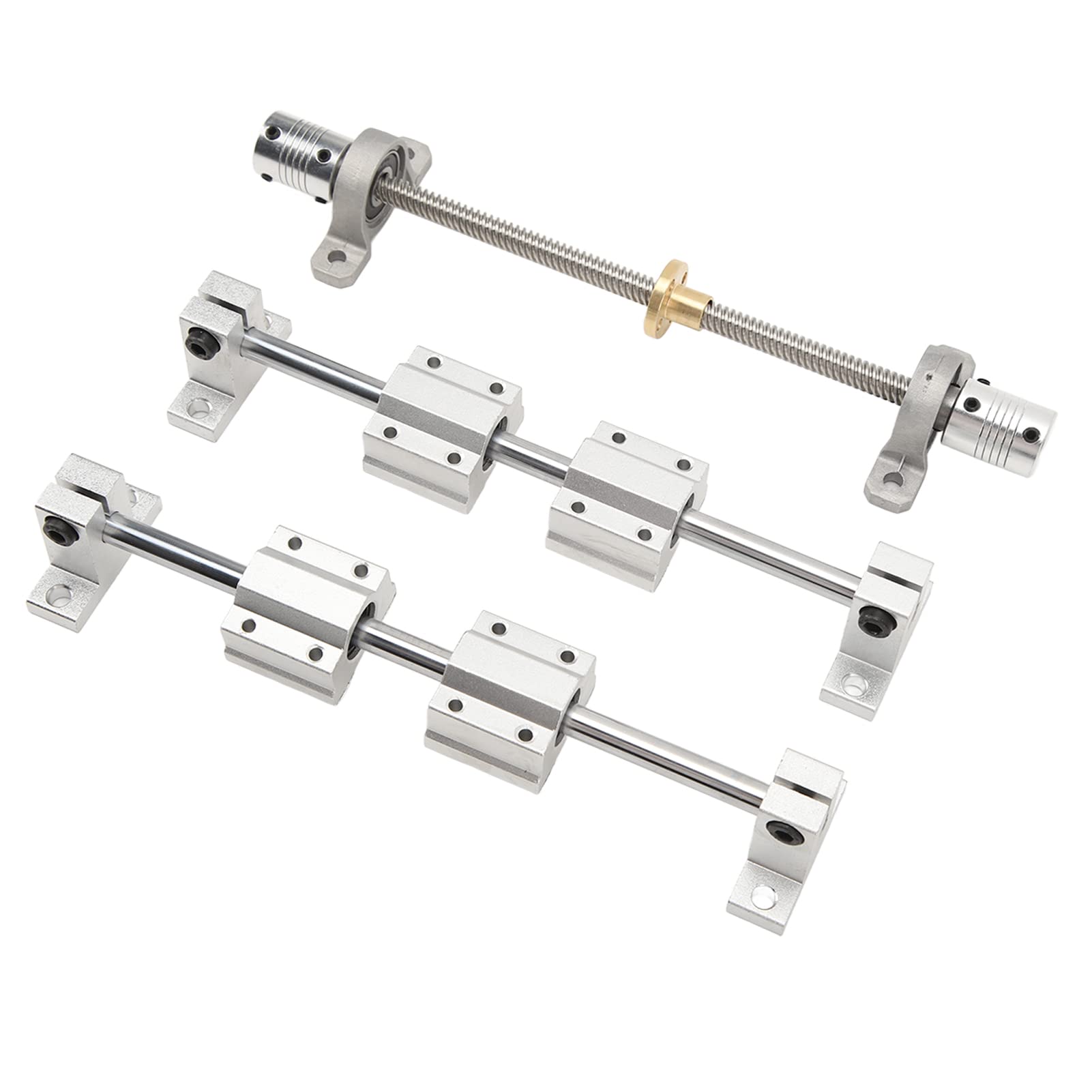 Linear Motion Rod Shaft Kit with Low Friction Coefficient, 304 ...