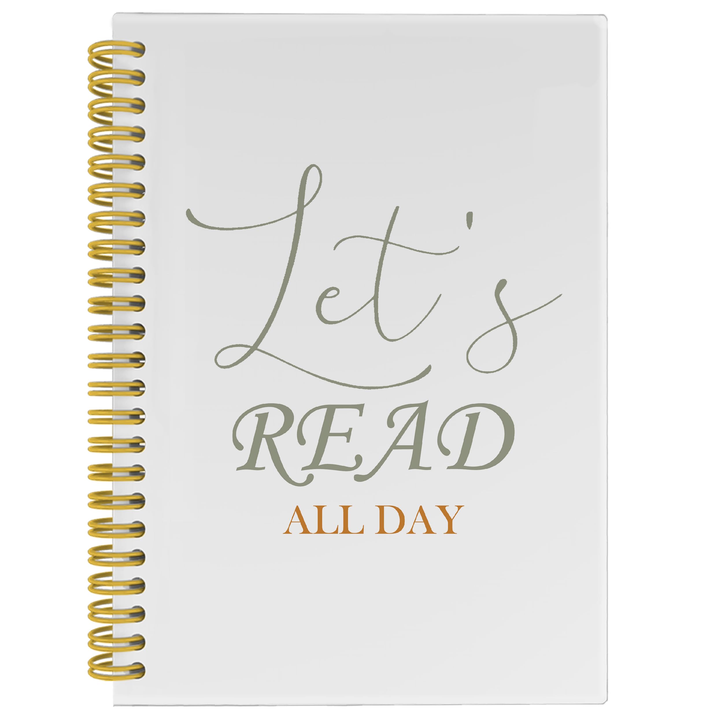 Amazon.com : BESERH Let's Read Boho Notebook, Book Lovers Gifts ...