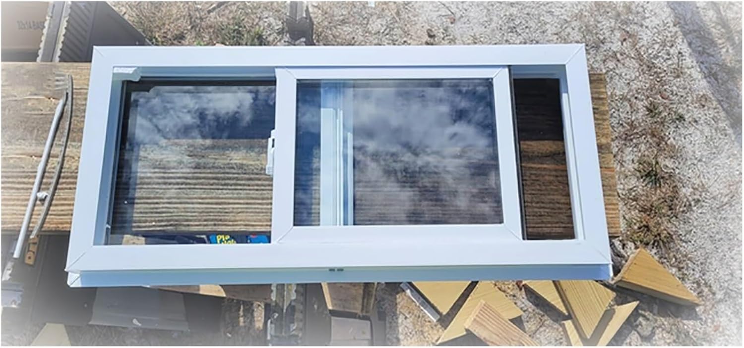 Amazon.com: HDYZJQ Insulated Single Hung Windows White, Replacement ...
