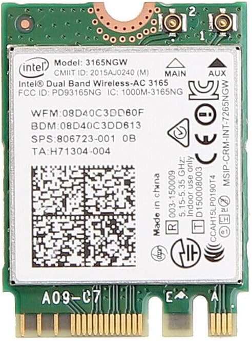 Amazon.com: HighZer0 Electronics Wireless-AC 3165 Legacy Wi-Fi Adapter ...