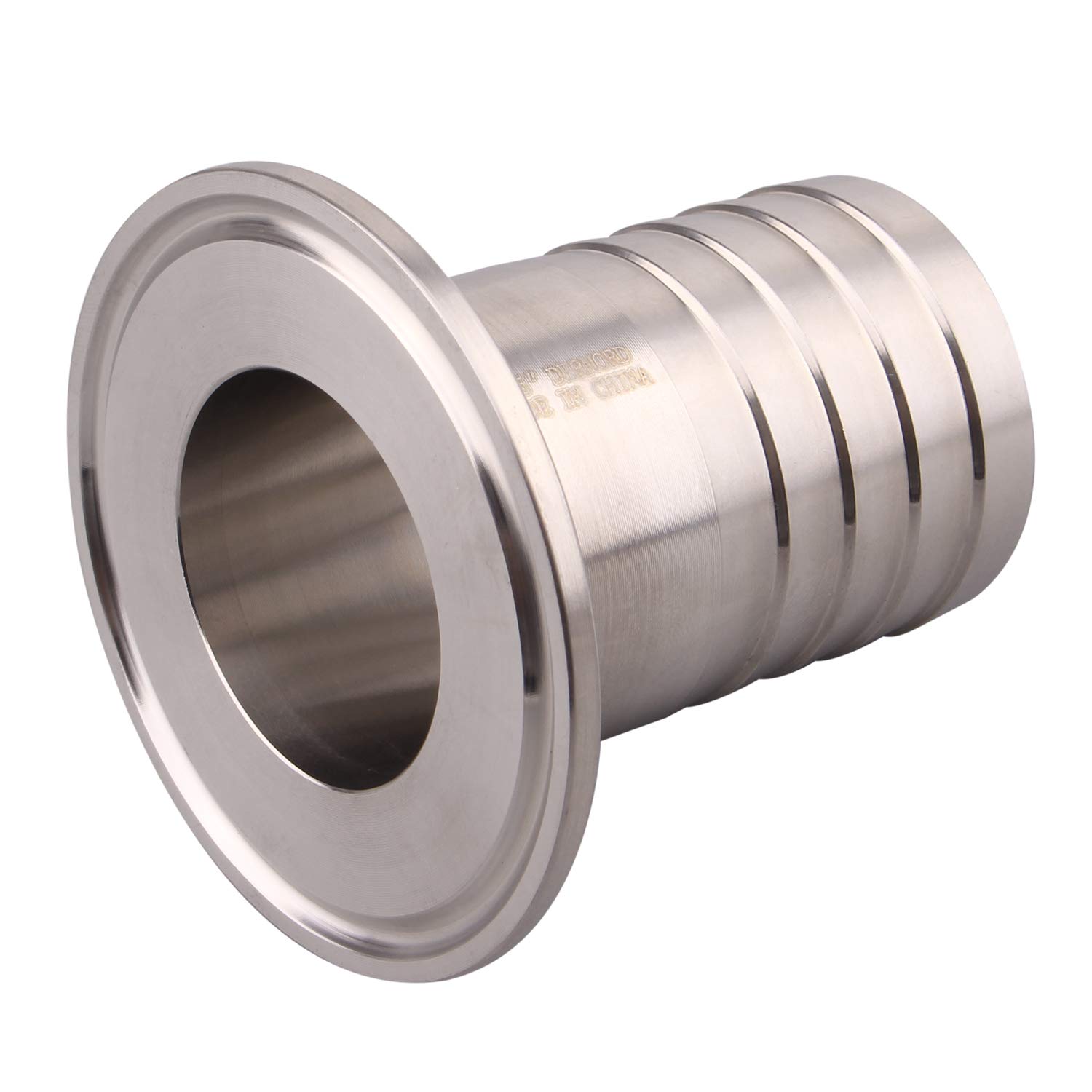 Snapklik.com : DERNORD 2" Tri Clamp To 1.5" Hose Barbed Adapter SUS304 ...