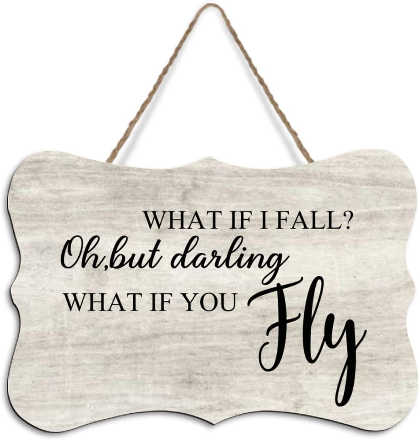 Amazon.com: What If I Fall Sign What If I Fall Printable What If You ...
