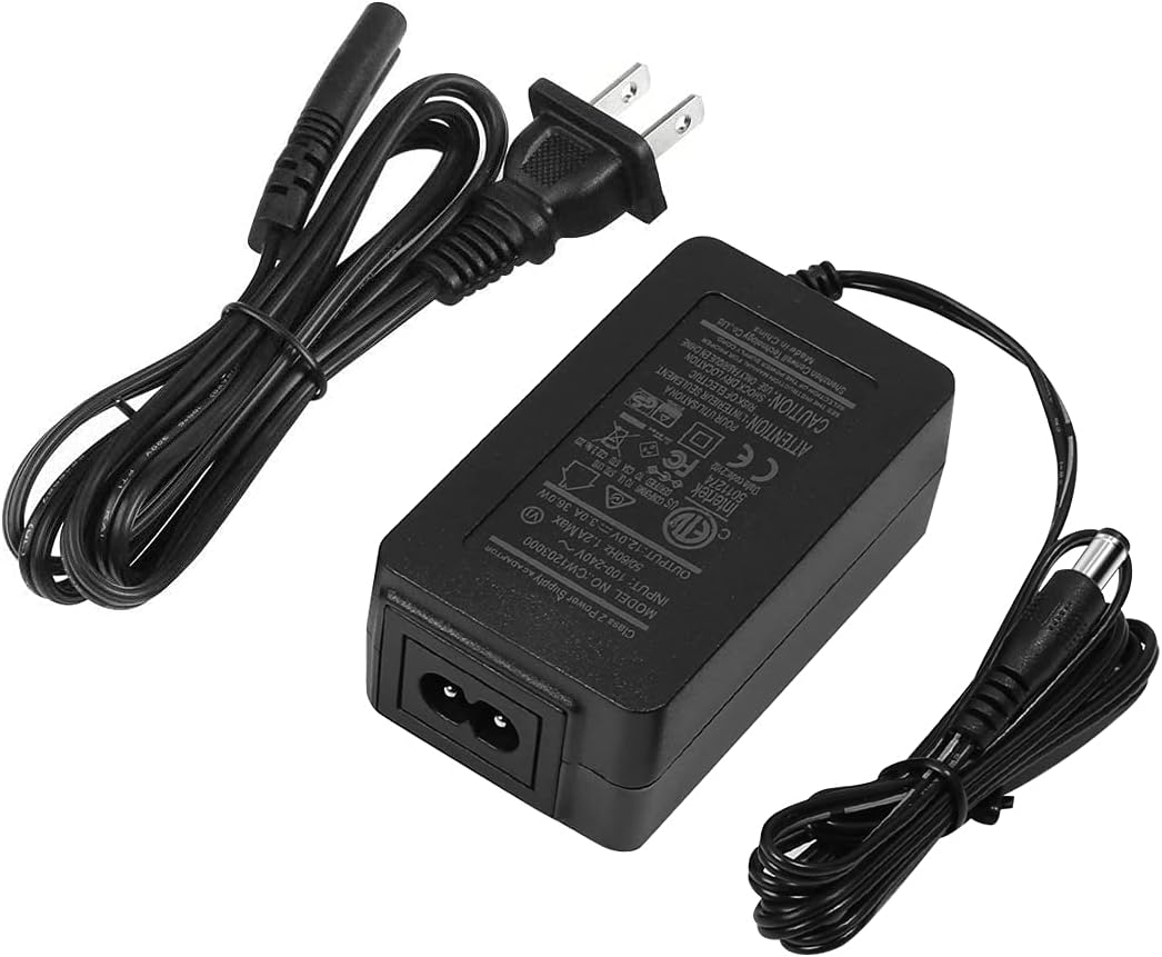 Lighting EVER Power Adapter, UL Listed, 3A, 120V AC to 12V DC ...