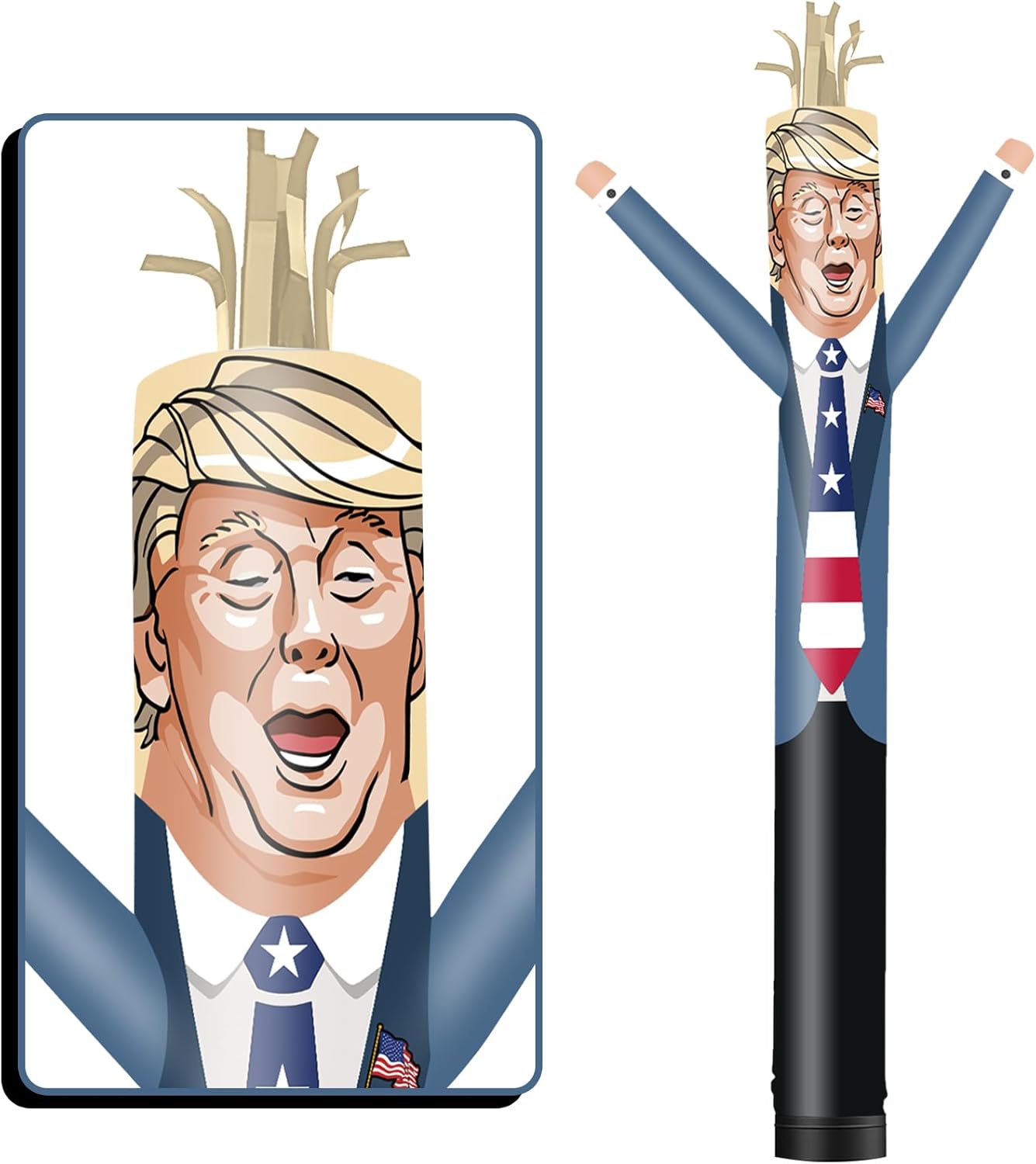 Amazon.com: GOODENY 20FT Tall Inflatable Tube Man Donald Trump Theme ...