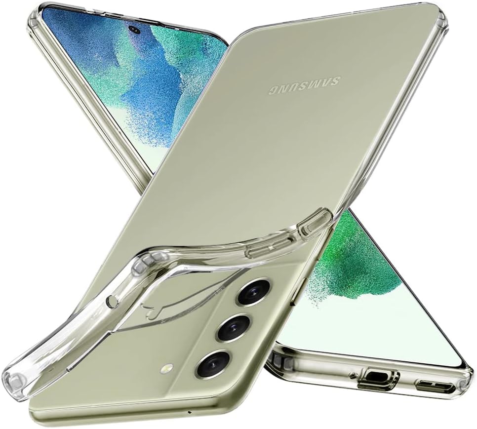 Fashionury Back Case Cover for Samsung Galaxy S21 FE 5G | Crystal Clear ...