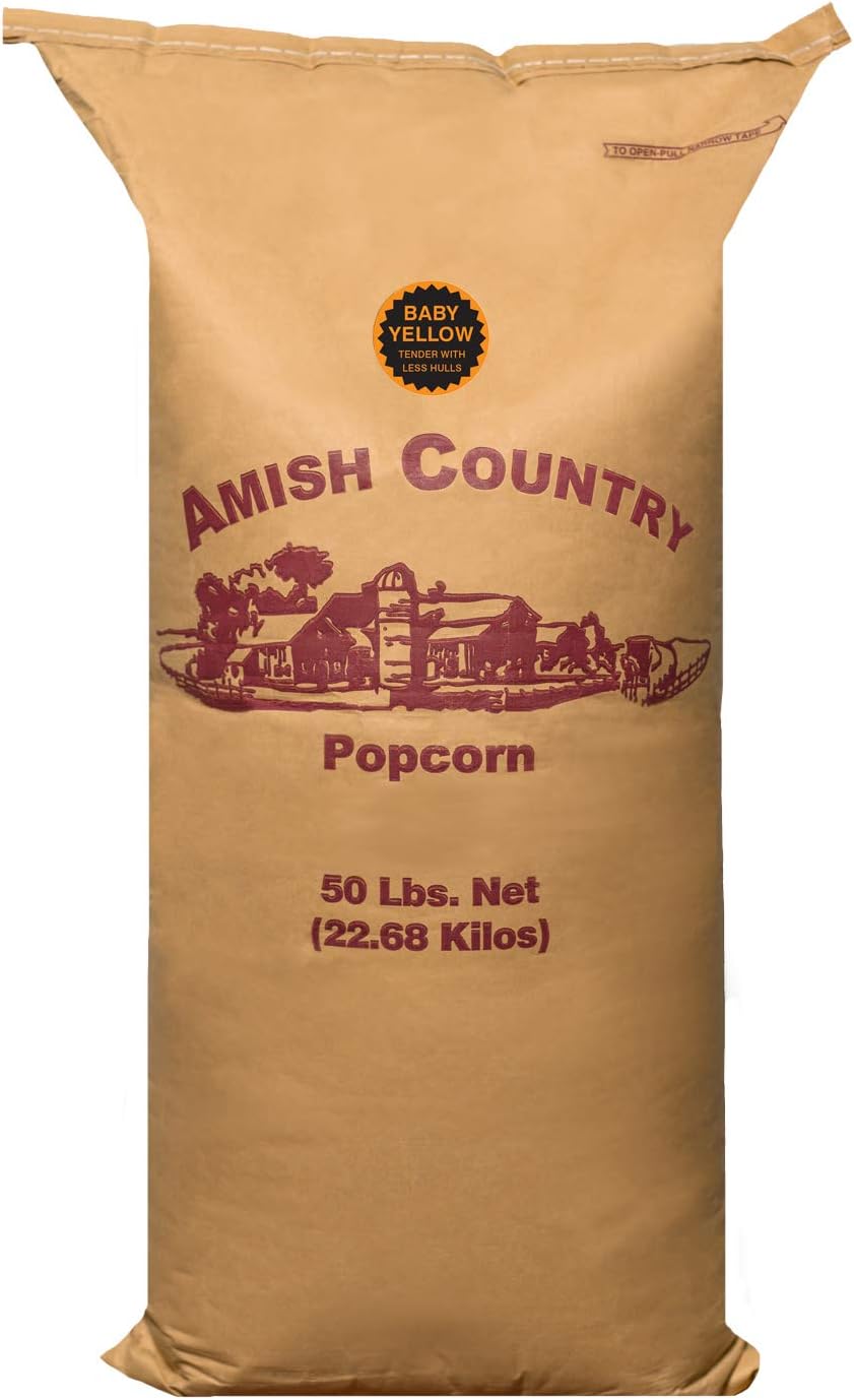 Amazon.com: Amish Country Popcorn | 6 lb Bag | Blue Popcorn Kernels ...