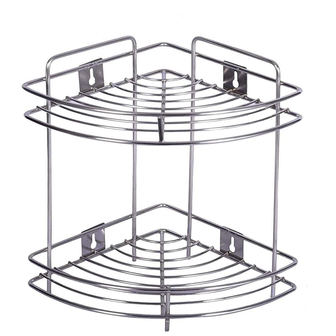 Q13 D.k 11 Stainless Steel Bathroom Corner Shelf (Rack) for Wall ...