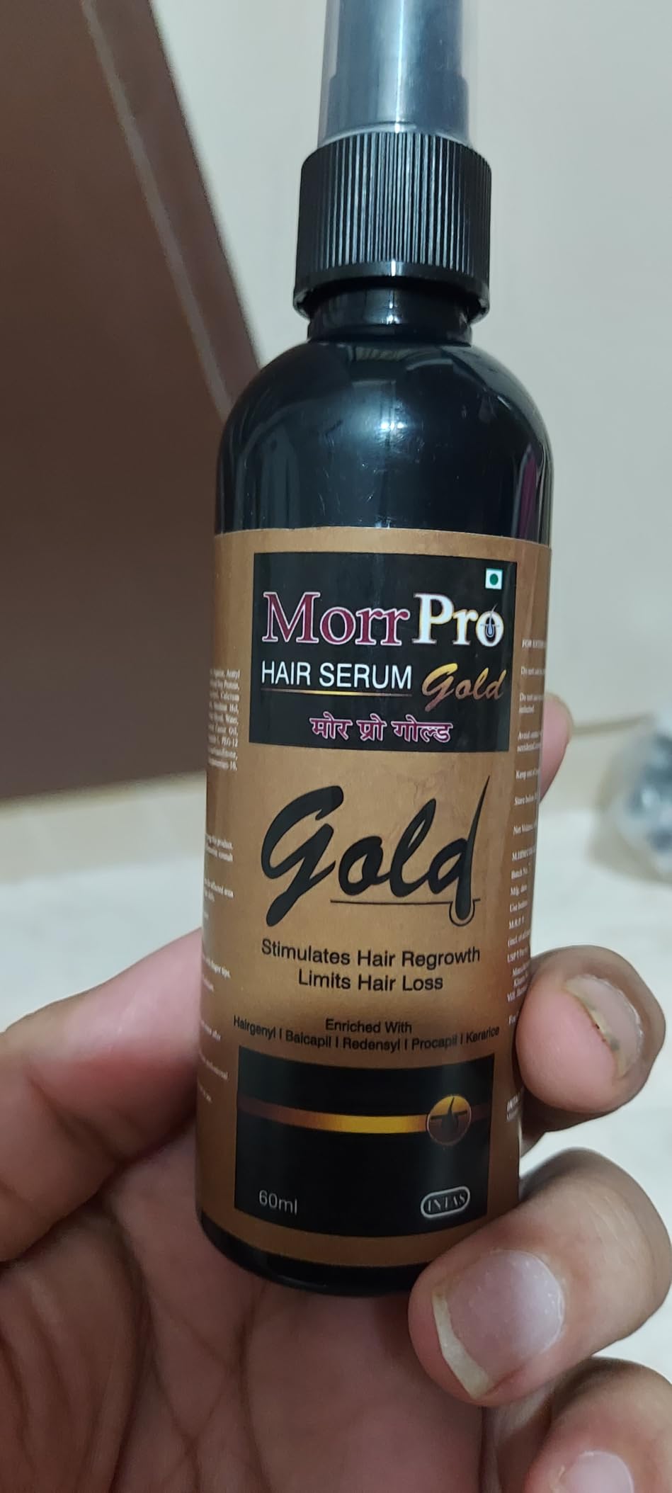 Buy Morr pro gold 60 Ml Hair Serum Online at Low Prices in India ...