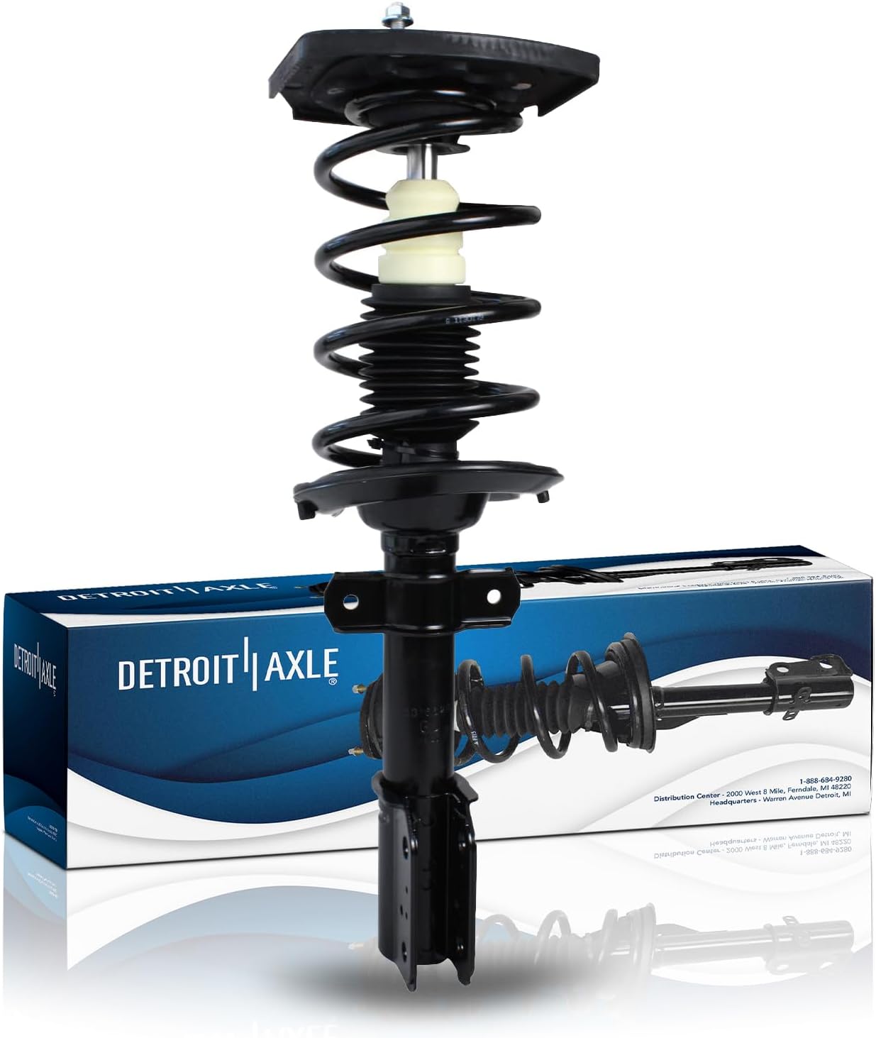 Amazon.com: Detroit Axle - Rear Right Strut for Pontiac Grand Prix ...