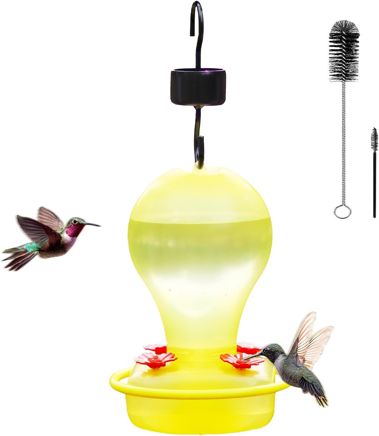 Amazon.com: ReeYee Plastic Hummingbird Feeders for Outdoors Hanging ...