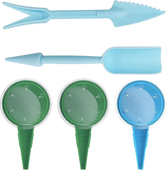 Amazon.com : Andiker 5pcs Small Garden Seed Planter Tool, Plastic Mini ...