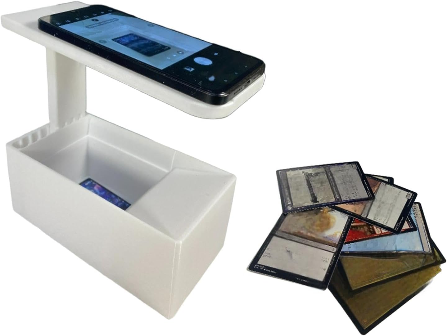 Amazon.com: Trading Card Scanner Stand for MTG Cards, Phone Holder with ...