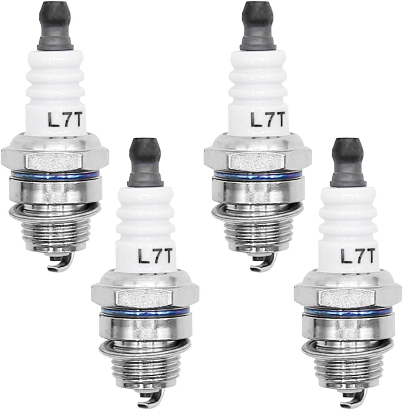 4 Pcs BPMR7A Standard Spark Plug for Small Engines Replacement for NGK BPMR7A BPM7A Trimmer ...