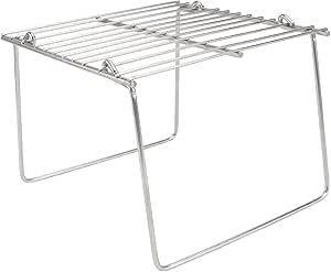 Amazon.com : BESPORTBLE Portable Barbecue Grill Grill Racks Stainless ...