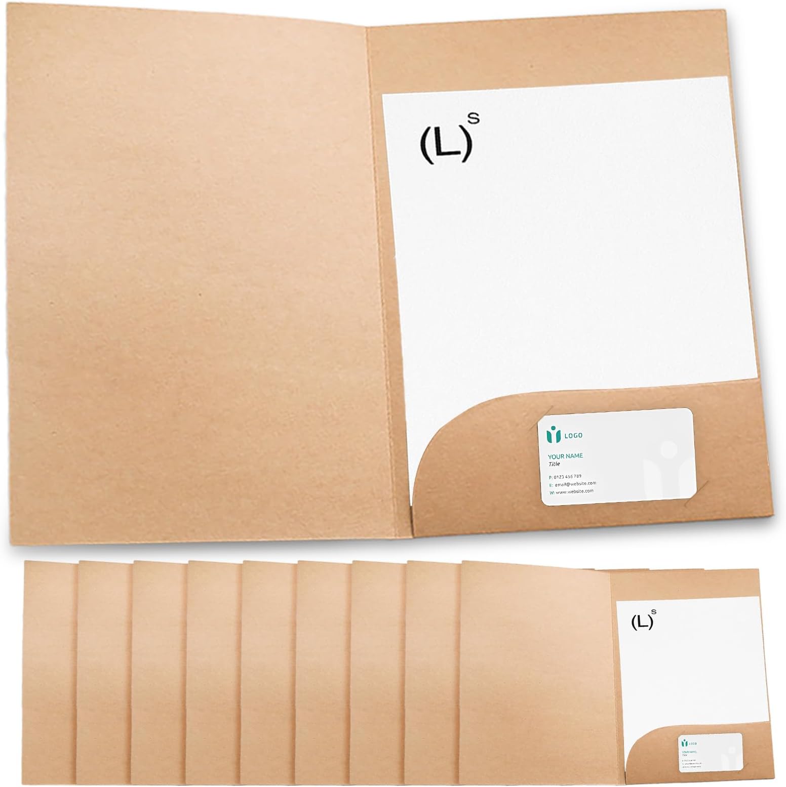 Dokumentenmappe kraftpapier Präsentationsmappe Mappe Kraftpapier ...