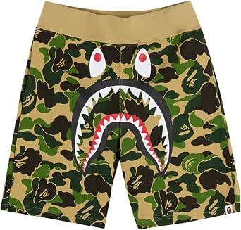 Amazon.com: A Bathing Ape, Pre-Loved Men's Bape Abc Ape Camo Shark Head ...