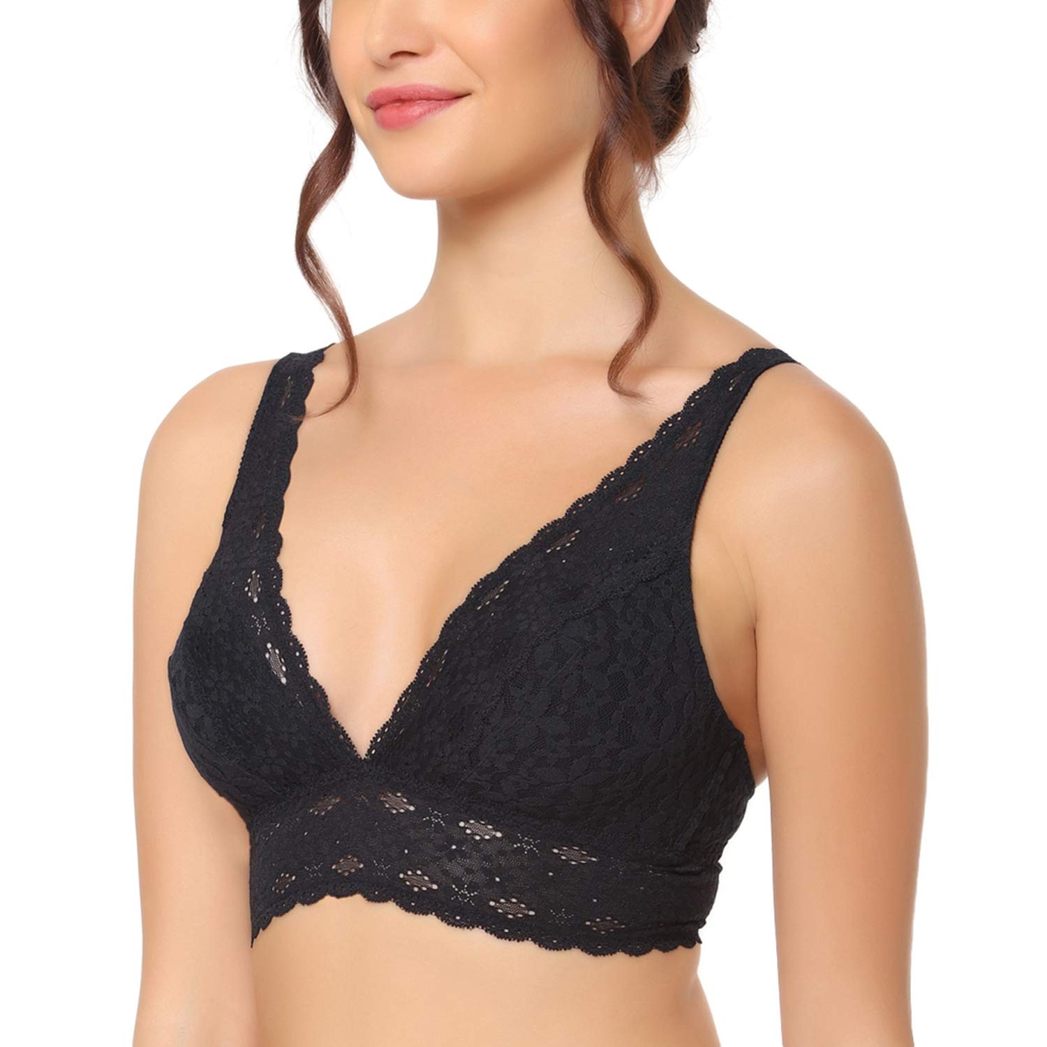 Snapklik.com : Wacoal Womens Halo Lace Wire Free Convertible Bra