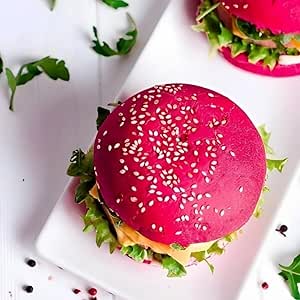 Red Burger Bun Sesame 6pcs (480g) : Amazon.ae: Grocery