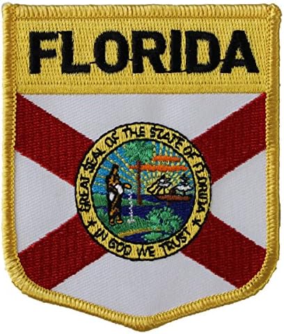 Amazon.com: Florida ~ State Shield Patch : Arts, Crafts & Sewing