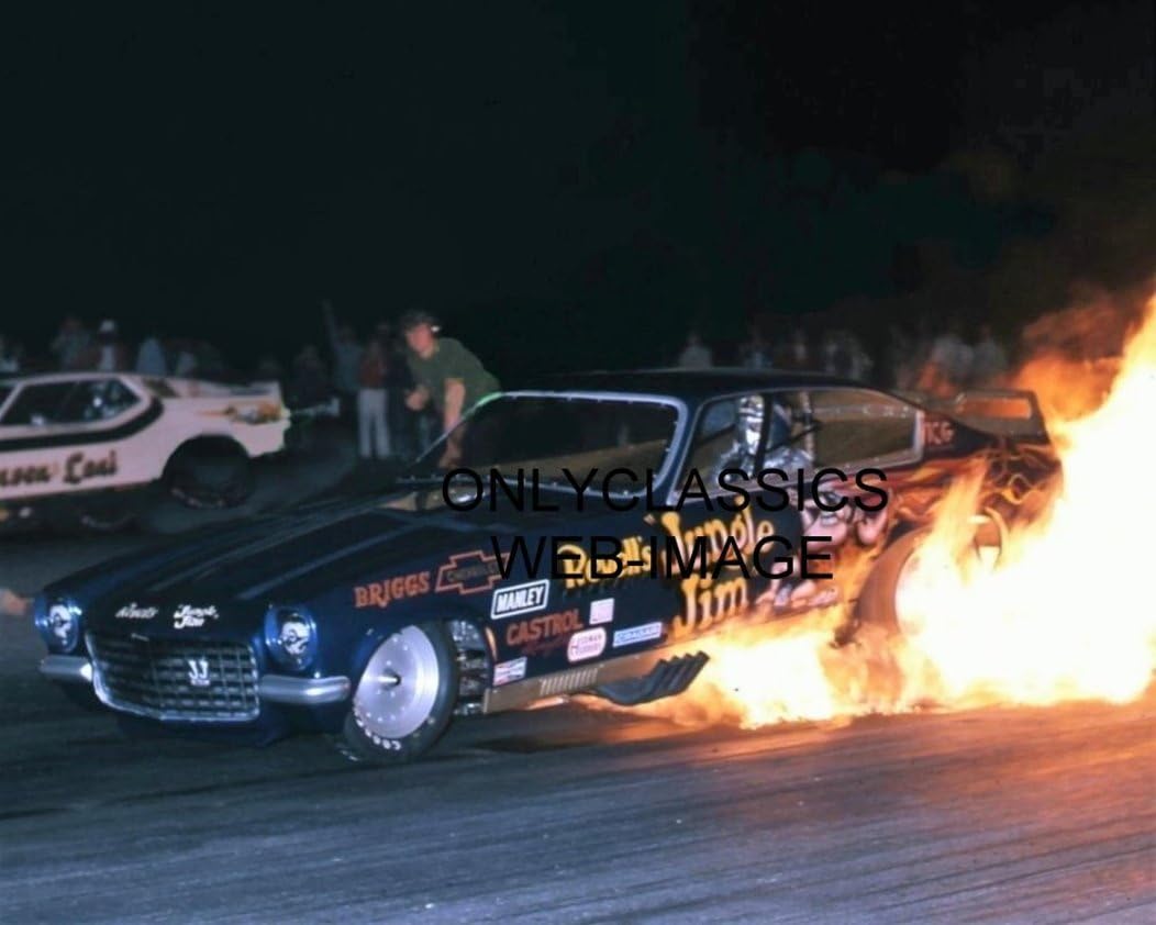 Amazon.co.jp: onlyclassics Jungle Jim Liberman Chev Vega Funny Car Drag ...