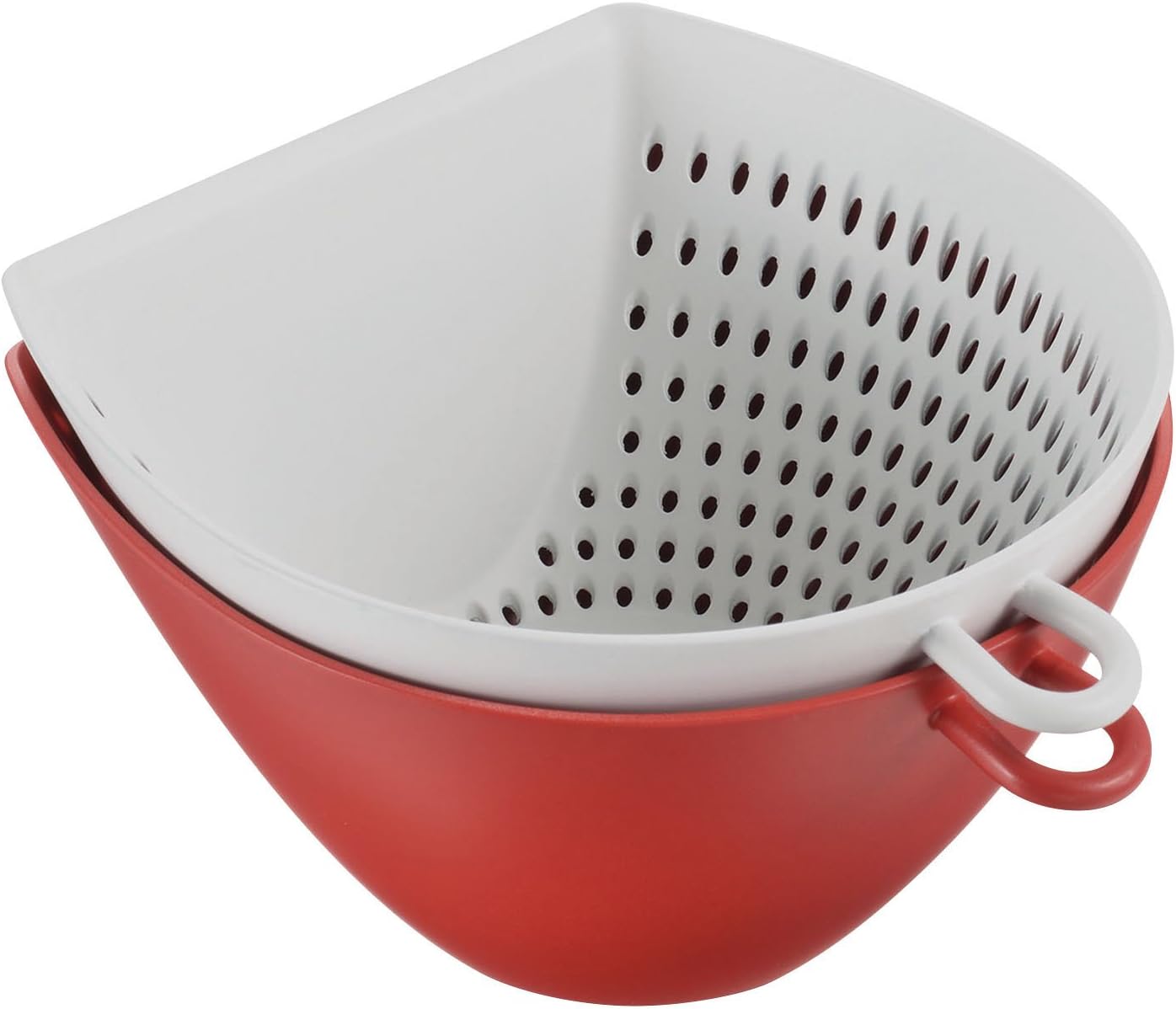 Amazon.co.jp: Akebono MZ-3505 Colander Bowl Set, White, Small, Made in ...