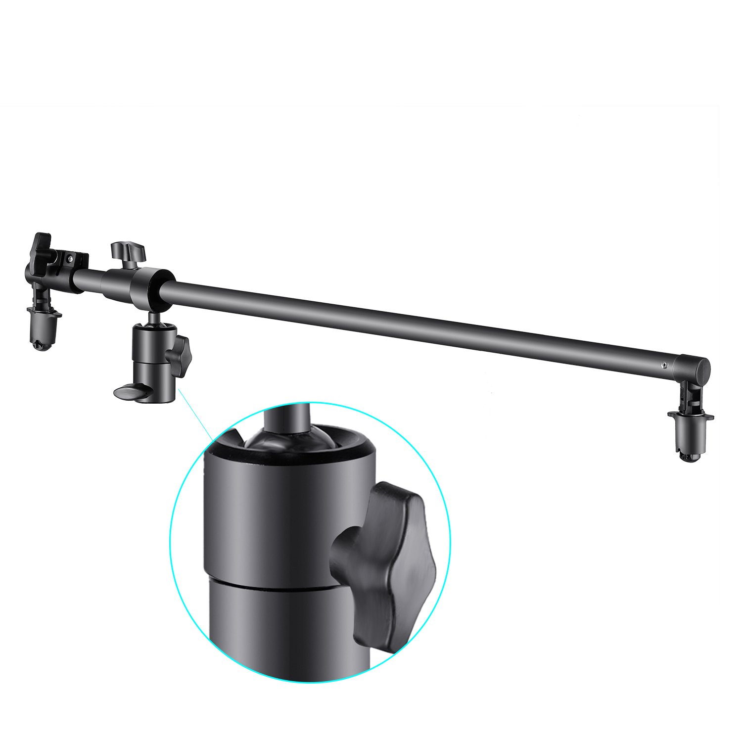 Aluminum Reflector Arm With Clamp NEEWER Telescopic Reflector Holder ...