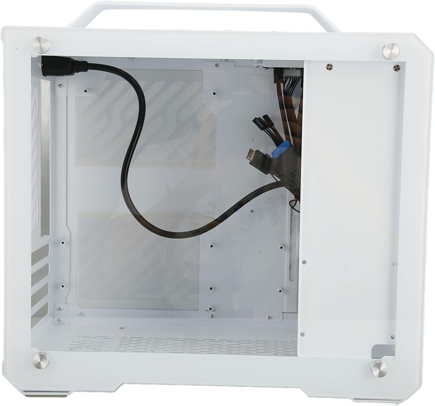 M ATX Compact PC Case for Mini INTX Motherboards, ATX Mid Tower PC ...