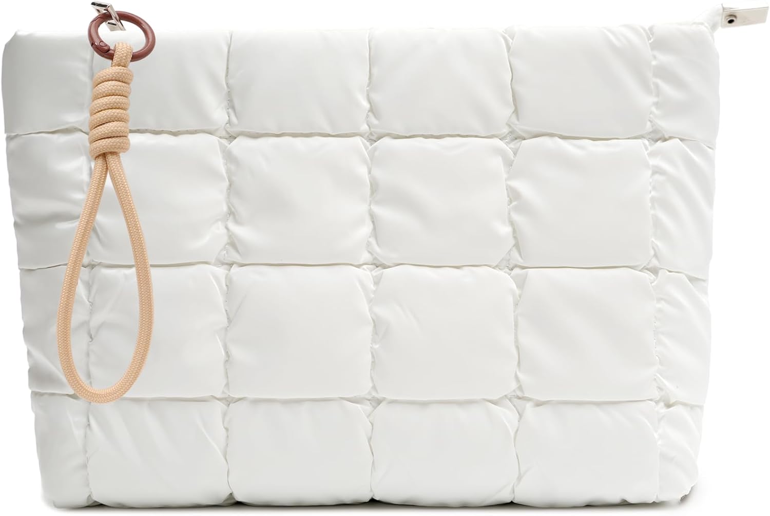 Amazon.com: Beayuva Puffer Quilted Makeup Bag Travel Cosmetic Bag ...