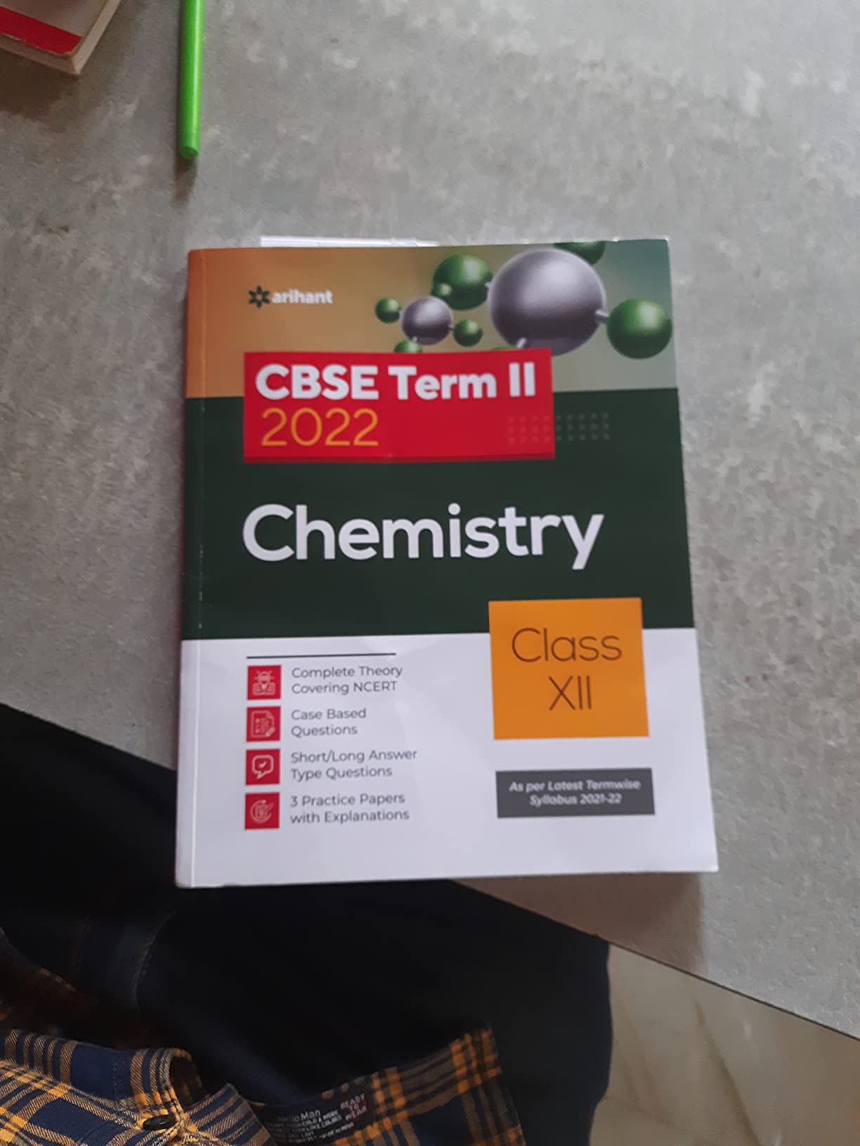Arihant CBSE Chemistry Term 2 Class 12 for 2022 Exam (Cover Theory and ...
