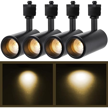 ELEGLO 12W H LED Track Light Heads,Focusing LED Track Lighting Fixtures ...