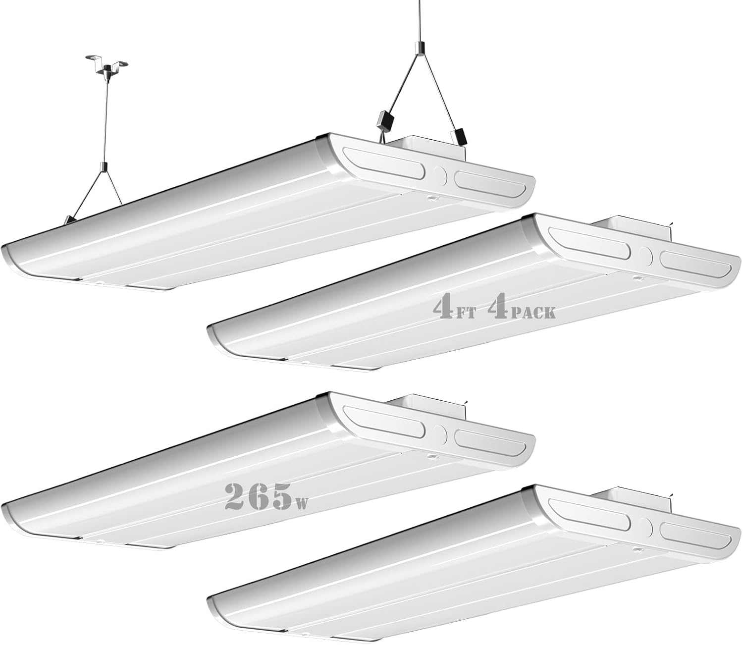 Lightdot 4FT LED High Bay Shop Light, 100-277V【Driver Equipped, 5 Years ...