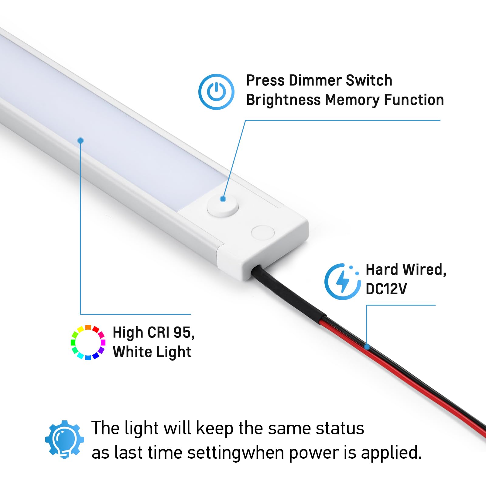 Snapklik.com : Acegoo RV Interior LED Light Bar 12V LED Light Strip For ...