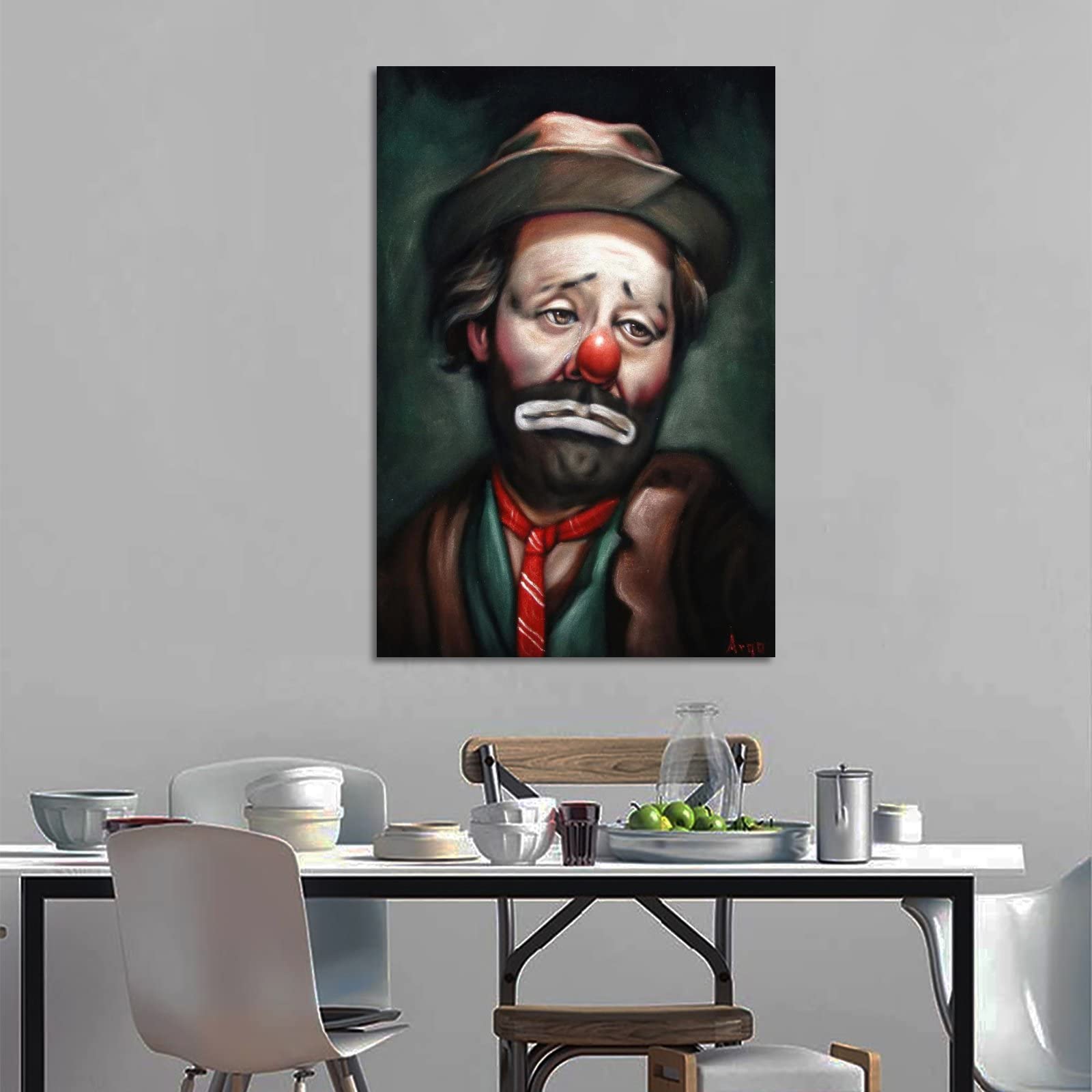 Hobo Clown Faces Millers Emporium 8 Hobo Clown Shelf Sitter With Pink