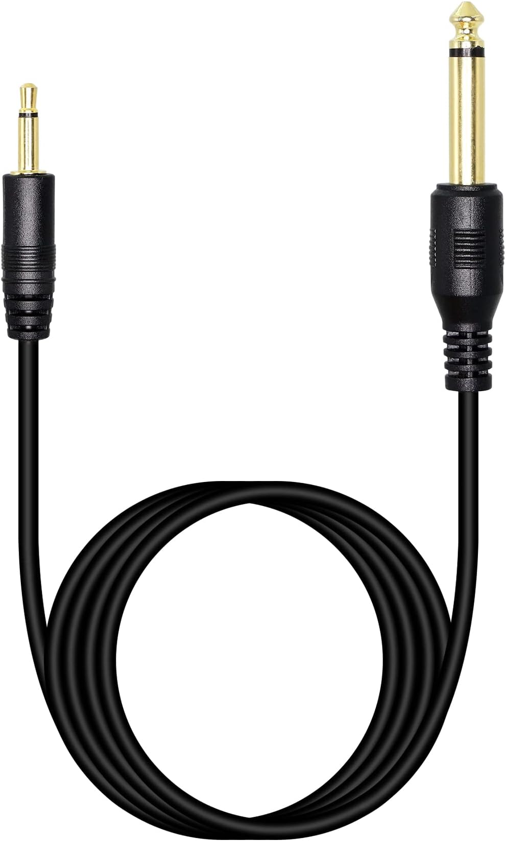 kenable 3.5mm MONO Jack Plug to 6.35mm MONO Jack Plug Audio Cable 3m [3 ...