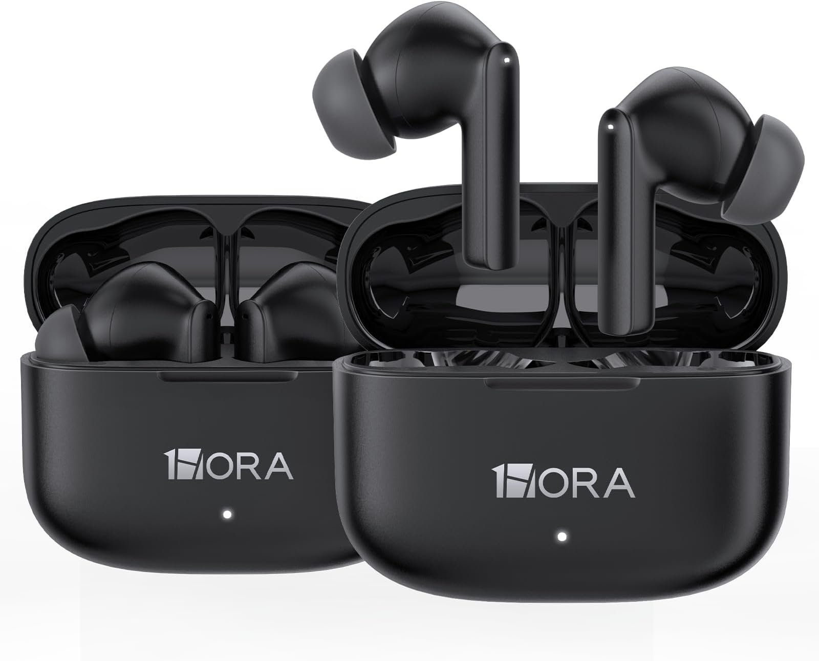 Amazon.com: 1 Hora Earbuds Wireless Bluetooth 5.3 with Charging Case ...