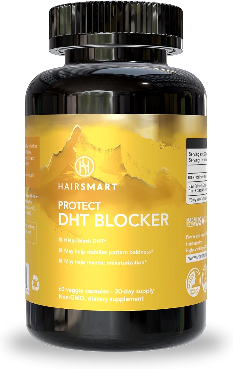 DHT Blocker Supplement for Men & Women – Hair ReGrowth Vitamins, Vegan ...